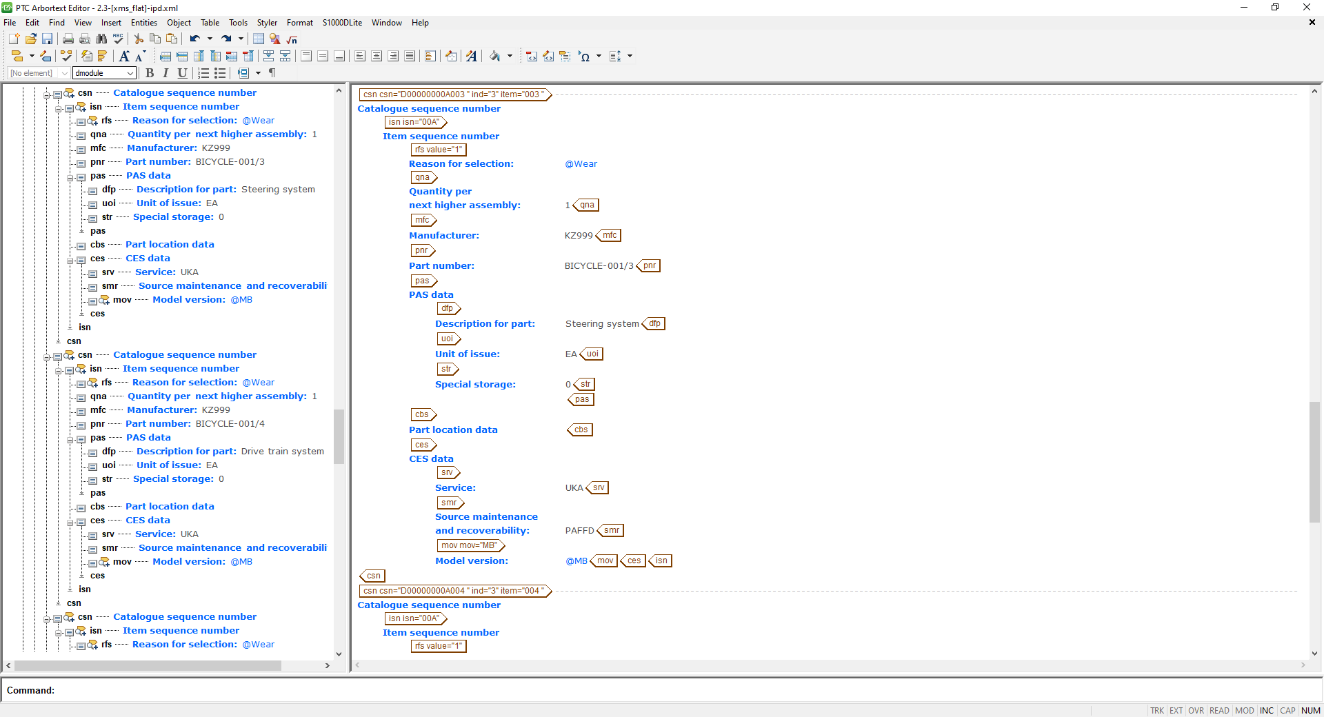 S1000D Authoring with Arbortext Editor | Docuneering Ltd