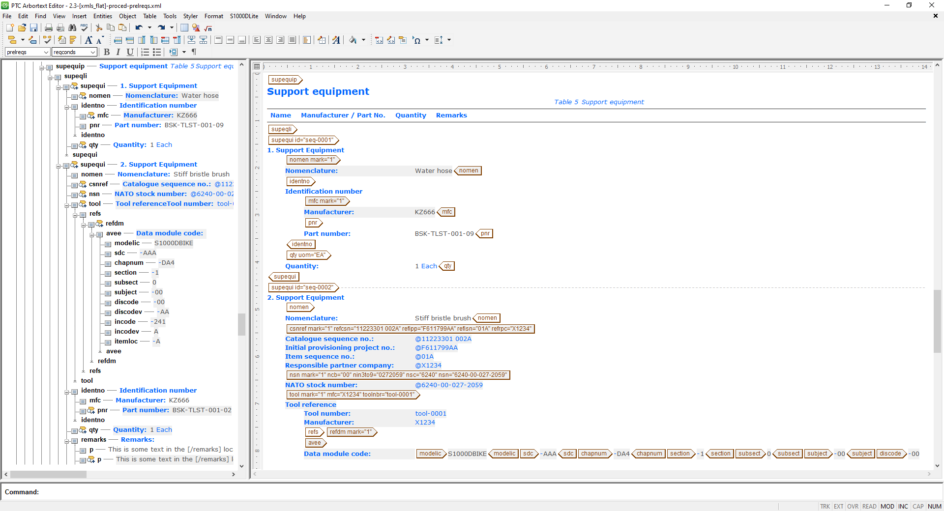 S1000D Authoring with Arbortext Editor | Docuneering Ltd