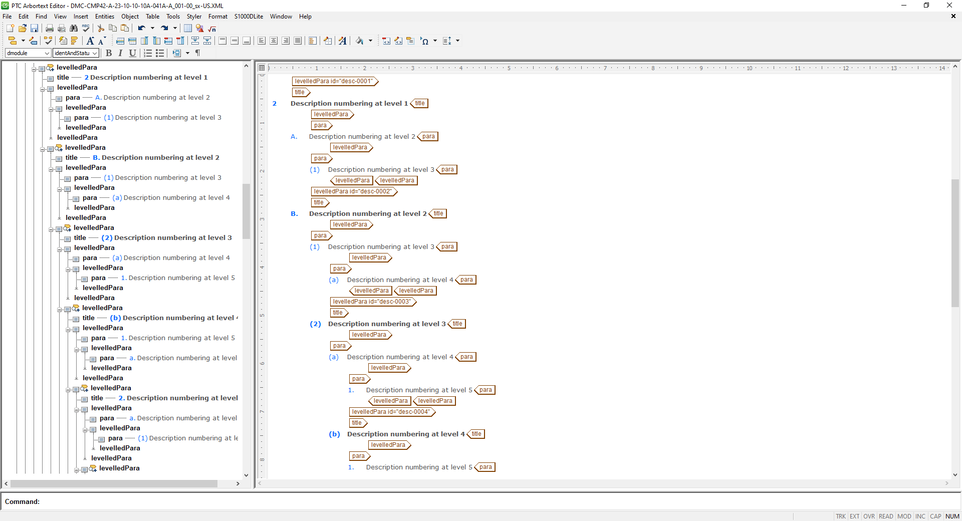 S1000D Authoring with Arbortext Editor | Docuneering Ltd