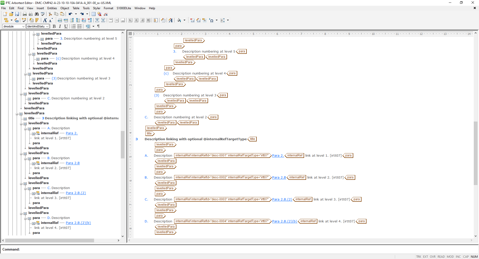 S1000D Authoring with Arbortext Editor | Docuneering Ltd