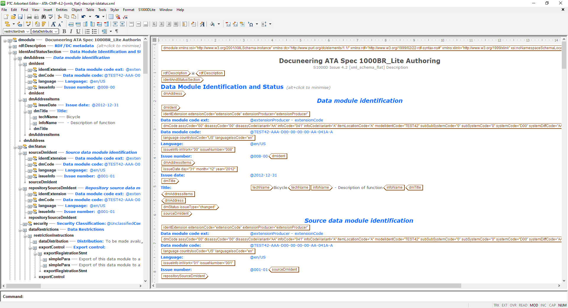 S1000D Authoring with Arbortext Editor | Docuneering Ltd