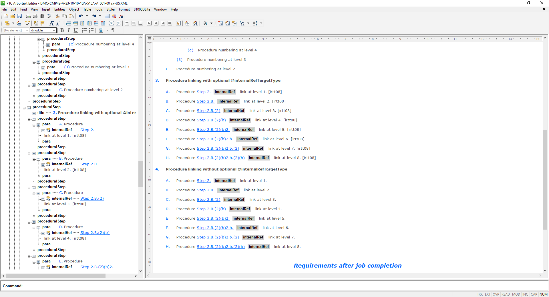 S1000D Authoring with Arbortext Editor | Docuneering Ltd
